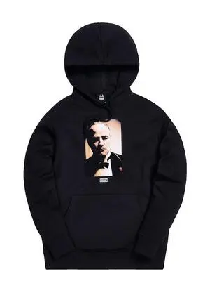 Kith X The Godfather Il Padrino Hoodie - Black