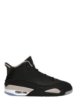 JORDAN Jordan Dub Zero Basketball Shoe Black/white/fossil Stone