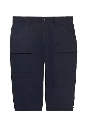Gucci Nylon Cropped Pant Navy
