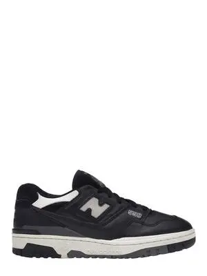 NEW BALANCE 550 Athletic Sneakers Black/sea Salt