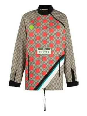 Gucci X The North Face Windbreaker - Beige Red