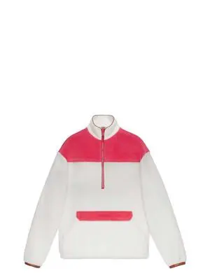 Gucci X The North Face Sweatshirt - Off White/dark Pink