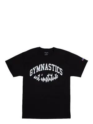 VIRGIL ABLOH Brooklyn Museum Gymnastics Art Institute T-shirt - Black