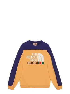 Gucci X The North Face Sweatshirt - Yellow/blue
