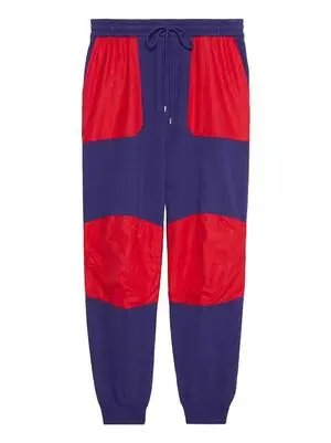 Gucci X The North Face Jogging Pant - Blue/red