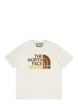 Gucci X The North Face Cotton T-shirt - Beige