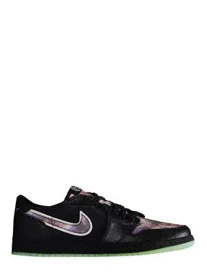 JORDAN Jordan 1 Low OG EYBL Sneakers Black/lt Liquid Lime