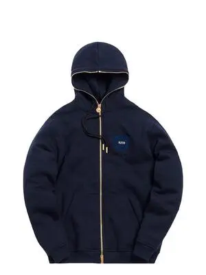 Kith X Versace Full Zip Hoodie - Navy Blue