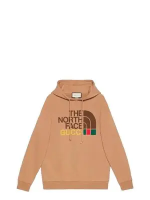 Gucci The North Face X Cotton Hoodie - Brown