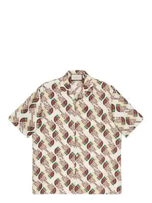 GUCCI X The North Face Web Silk Shirt