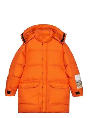 Gucci X The North Face Down Jacket - Orange