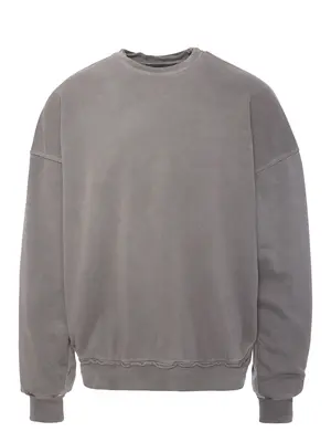 HAIDER ACKERMANN Perth Raw Edge Sweater - Grey