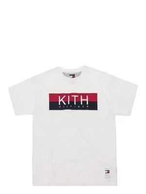 Kith X Tommy Hilfiger Logo Tee Shirt - White