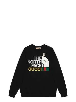 Gucci X The North Face Sweatshirt - Black