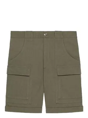 Gucci X The North Face Nylon Shorts - Military Green