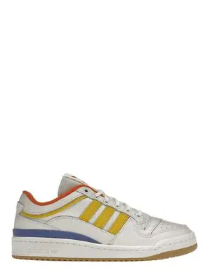 Adidas Forum Low Wood Wood Sneakers - White/off White/yellow