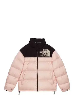 Gucci X The North Face Padded Jacket - Light Pink/black