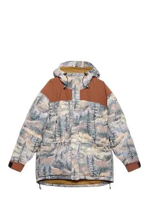 Gucci X The North Face Padded Jacket - Forest Print