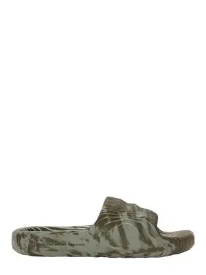 Adidas Adilette 22 Slides Olive Strata/silver Green/core Black