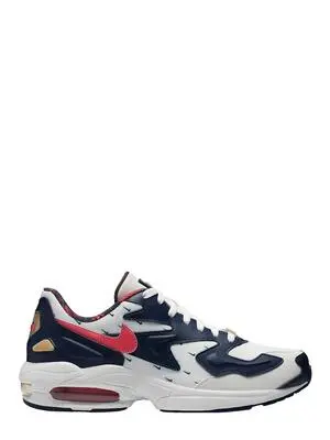Nike Air Max2 Light Sneakers - White/university Red/metallic Gold