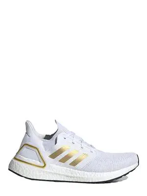 Adidas Ultra Boost 20 Sneakers - Cloud White/gold Metallic/core Black