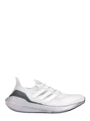 Adidas Ultra Boost 21 Sneakers - Crystal White/hazy Green