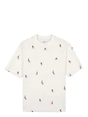 Nike Jordan Slam Dunk Holiday Tee Shirt - White