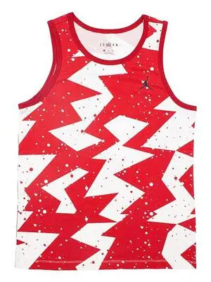 Nike Jordan Printed Tank Top - Gym Red
