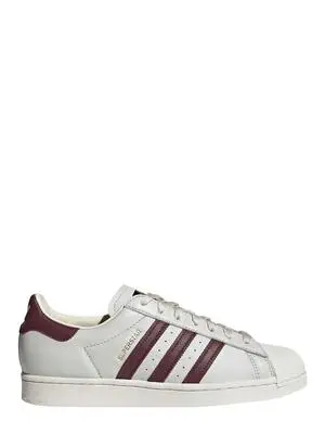Adidas Superstar Sneakers - Off White/maroon