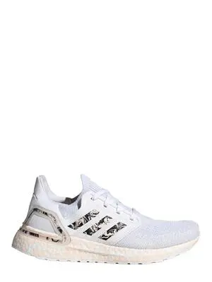 Adidas Ultra Boost 20 Glam Pack Sneakers - Cloud White/pink Tint/core Black