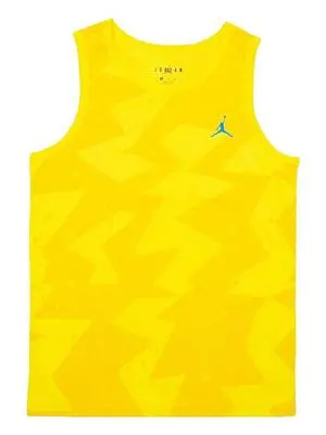 Nike Jordan Printed Poolside Tank Top - Amarillo