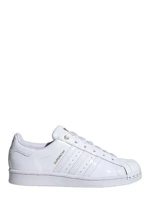 Adidas Superstar Metal Toe Sneakers - Cloud White/ Cloud White/ Gold Metallic