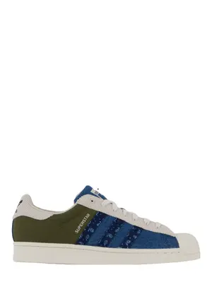 Adidas Superstar Sneakers - Denim/olive/taupe