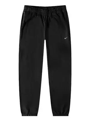 Nike Solo Swoosh Fleece Pants - Black/white