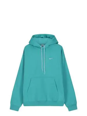 Nike Fleece Hoodie - Washed Teal/wit