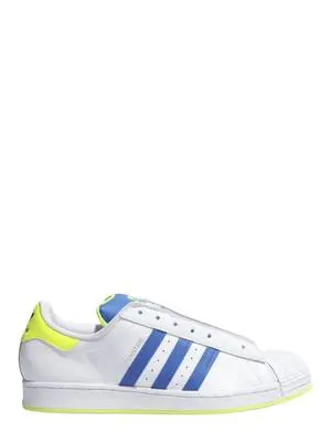 Adidas Superstar Laceless Sneakers - Cloud White/blue/soar Yellow
