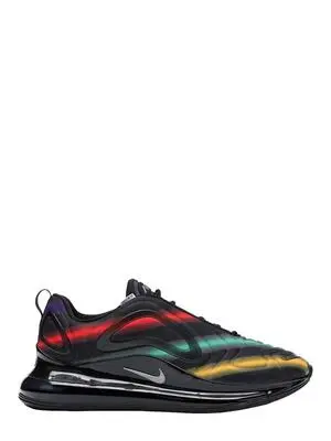 Nike Air Max 720 Neon Streaks - Black/metallic Silver/university Gold