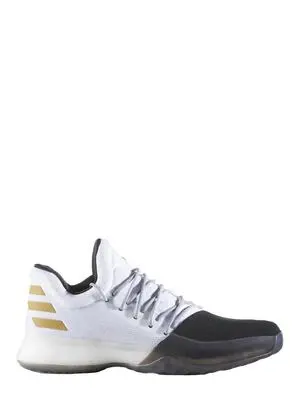 Adidas Harden Vol. 1 Disruptor Sneakers - White/core Black/gold Metallic