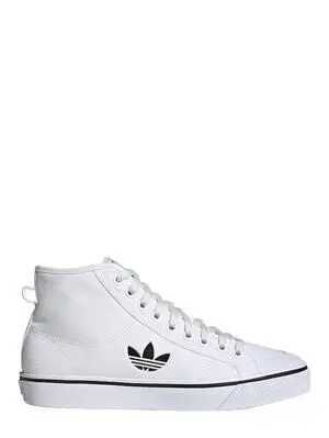 Adidas Nizza Hi High-top Sneakers - Cloud White/core Black