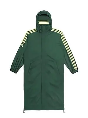 Adidas Windbreaker Jacket - Dark Green/hi/res Yellow