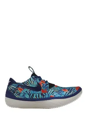 Nike Solarsoft Moccasin Tropical Floral - Old Royal/crystal Mint