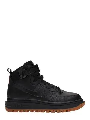 Nike Force 1 High Utility 2.0 Sneakers - Black/orange/gum Medium Brown
