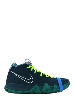 Nike Kyrie 4 Concepts Green Lobster Sneakers - Deep Jungle/white/green Noise