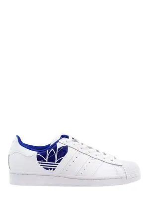 Adidas Superstar Trefoil Sneakers - Cloud White/royal Blue