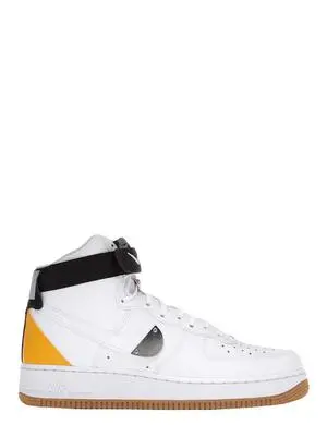 Nike Air Force 1 High Nba - White/university Gold/wolf Grey