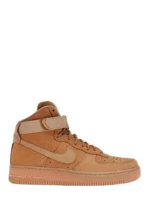 Nike Air Force 1 High-top Sneakers - Flax/outdoor Green