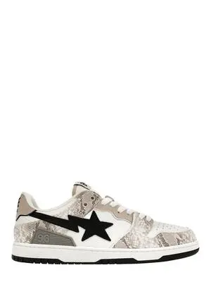 A BATHING APE Sk8 Sta #1 Sneakers - Beige