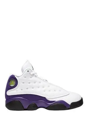 JORDAN 13 Retro Lakers Sneakers - White/black/court Purple