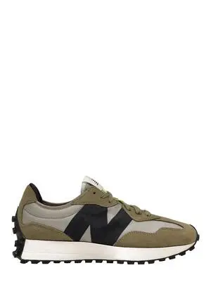 NEW BALANCE 327 Sneakers - Aluminum/covert Green