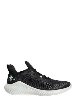 Adidas Alphabounce Running Sneakers - Core Black/linen Green/footwear White